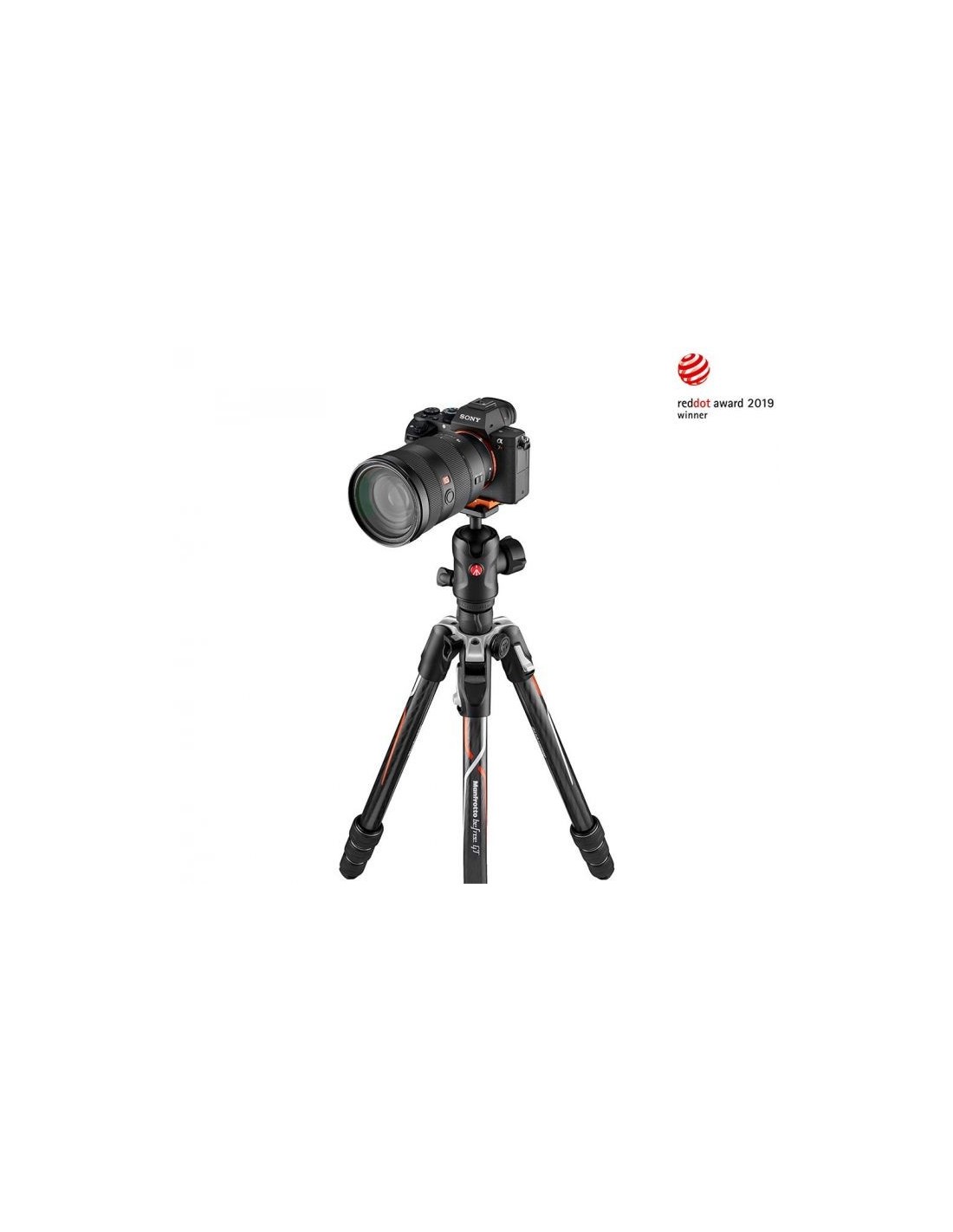 TRIPODE BEFREE GT CARBONO ALPHA TWIST LOCK ESPECIAL SONY MANFROTTO - MFMKBFRTC4GTA-BH